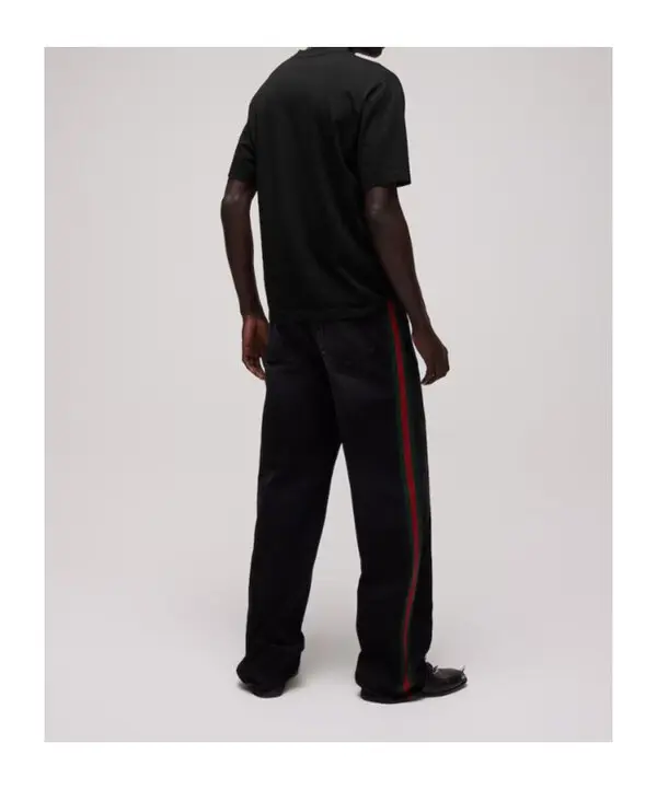 Gucci Cotton Jersey T-shirt With Print - Black
