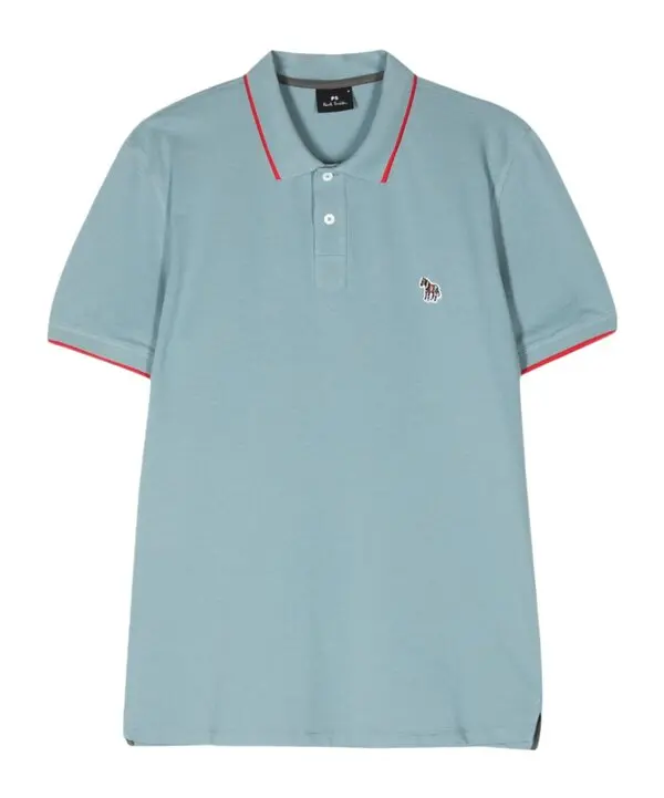 Paul Smith Logo-appliqué Polo Shirt