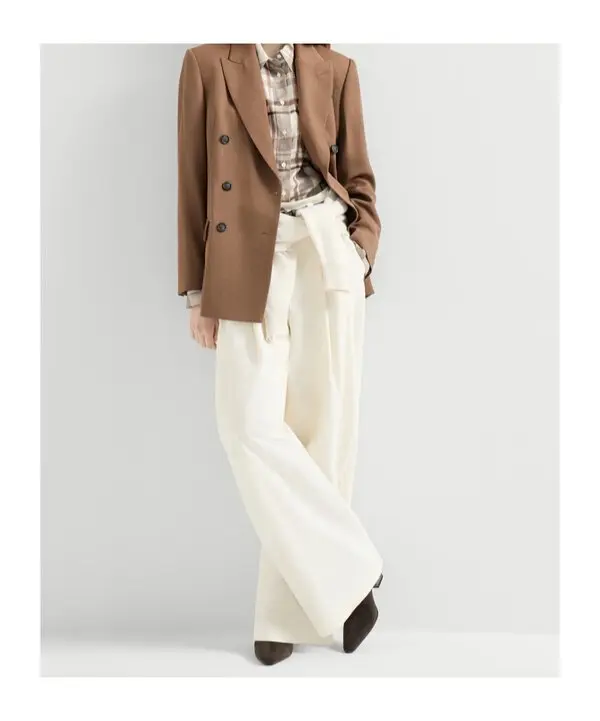 Brunello Cucinelli Suede Ankle Boots With Precious Heel