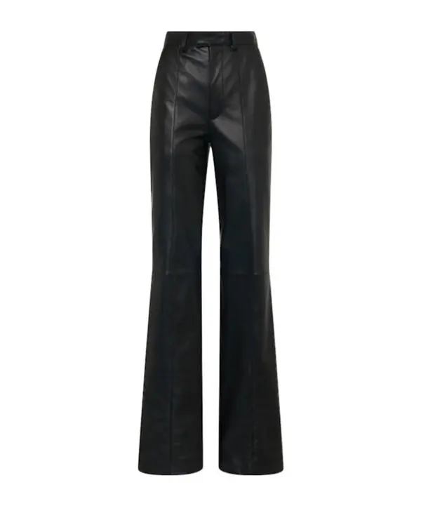 Giuseppe Di Morabito Leather Flared Pants