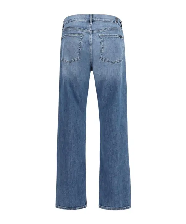 7 For All Mankind Five-pocket Straight Jeans