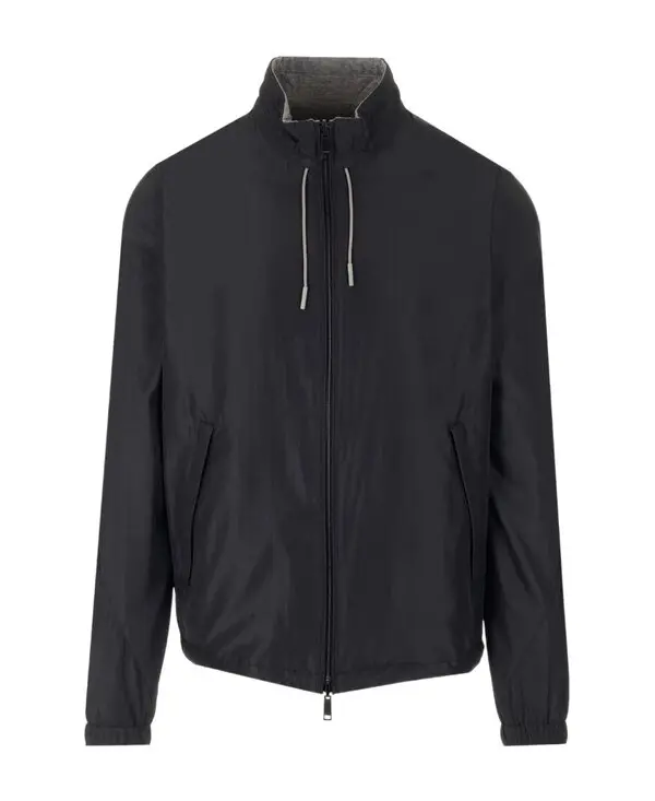 Zegna Logo Casual Jacket