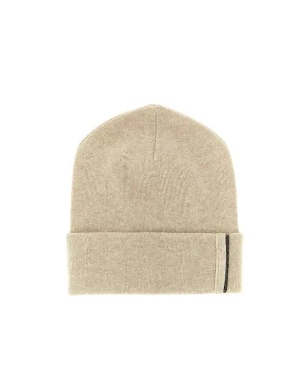 Brunello Cucinelli Knit Hat - Light Brown