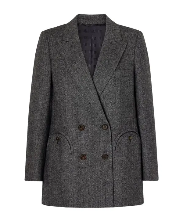 BLAZÉ MILANO Everyday Double-breasted Suit Jacket
