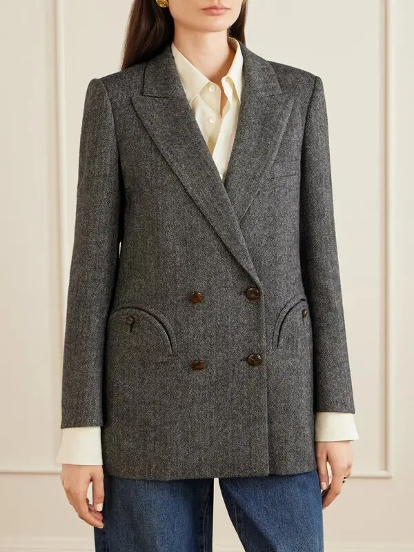 BLAZÉ MILANO Everyday Double-breasted Suit Jacket