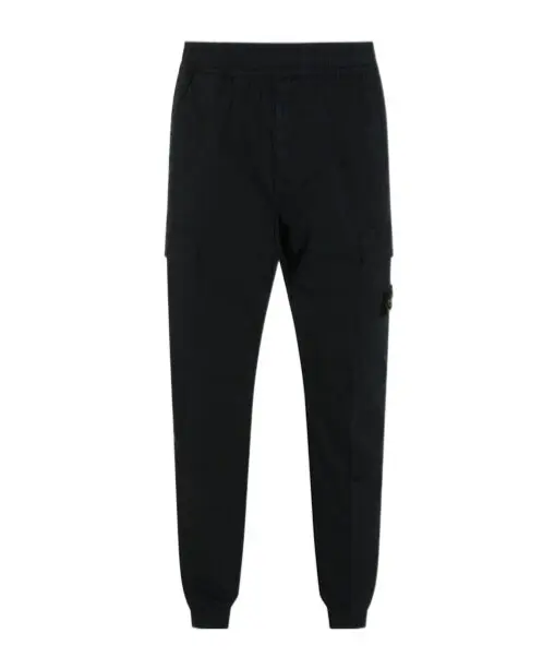 Stone Island Stretch-tc Twill Cargo Pants - Navy