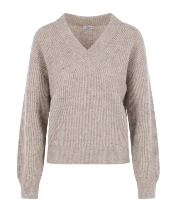 Brunello Cucinelli Long-sleeve Knit Top