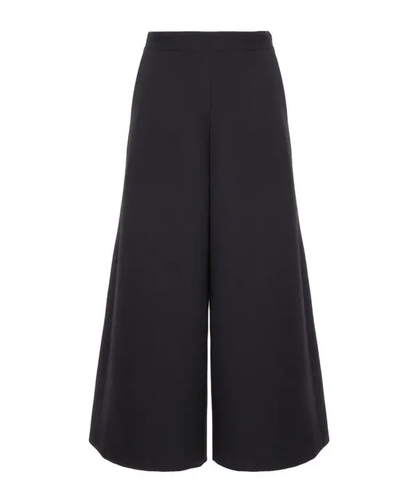 Chloé Wool Wide-leg Casual Pants