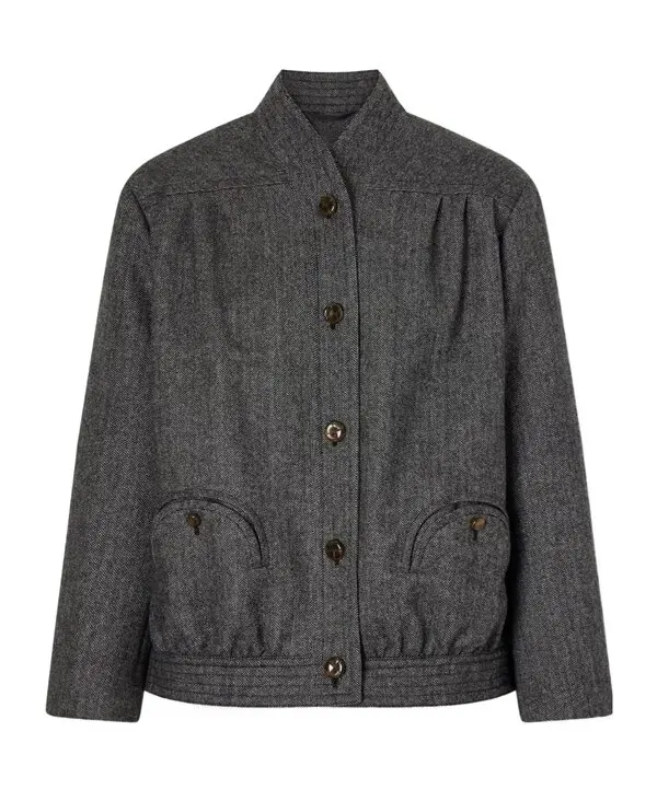 BLAZÉ MILANO Coiba Virgin Wool-blend Jacket