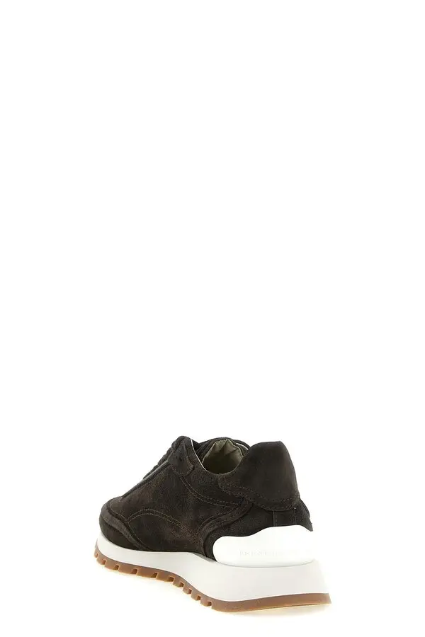 Brunello Cucinelli Low Top Lace Up Sneakers