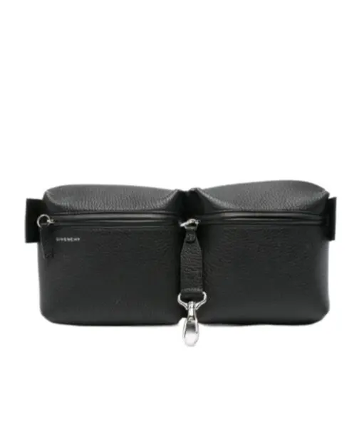 Givenchy Multipocket Leather Belt Bag - Black