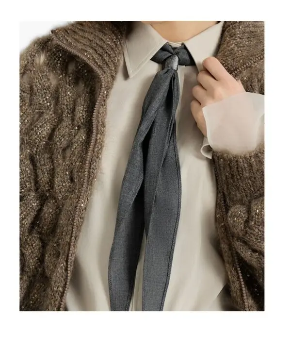 Brunello Cucinelli Pointed Scarf