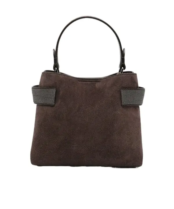 Brunello Cucinelli Monili-embellished Tote Bag - Black