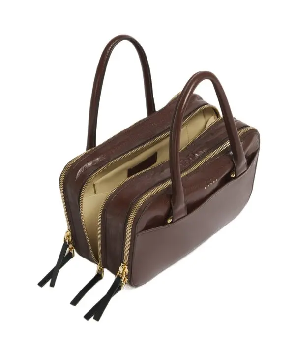 Marni Boxyne Zippered Tote Bag