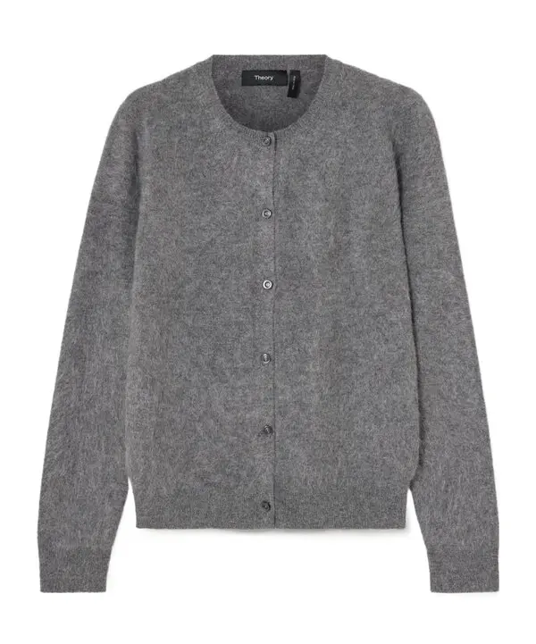 Theory Brushed Cashmere Cardigan
