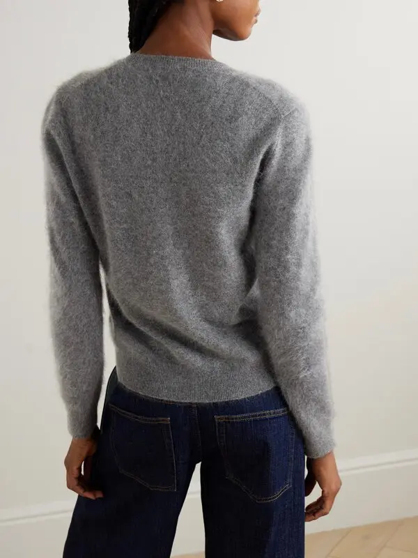 Theory Brushed Cashmere Cardigan