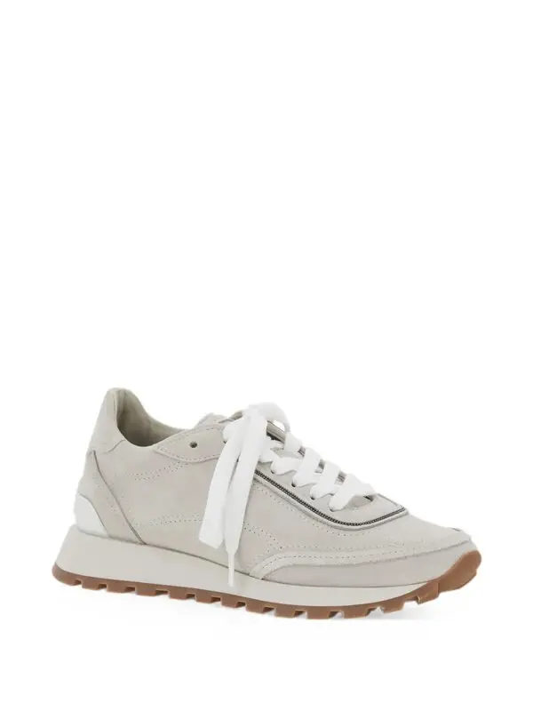 Brunello Cucinelli Low Top Lace Up Sneakers