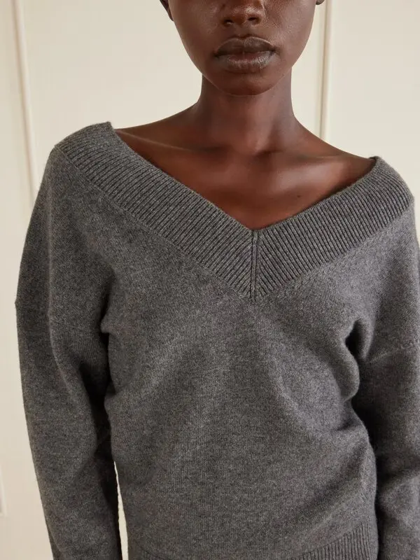 TOM FORD V-neck Cashmere Knit Sweater