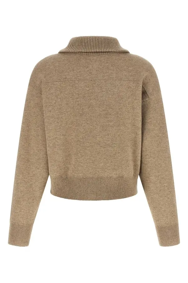 Brunello Cucinelli High Neck Zip-up Cardigan