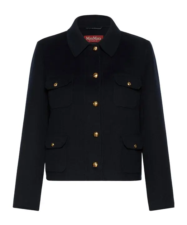 Max Mara Long-sleeved Casual Jacket