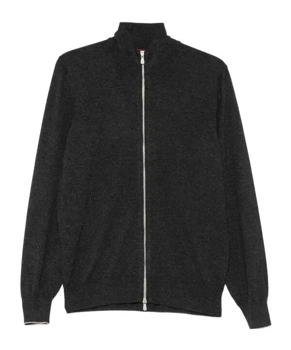 Brunello Cucinelli Zip-up High-neck Cardigan