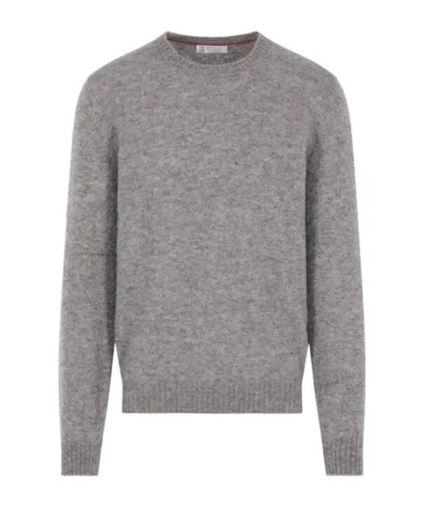 Brunello Cucinelli Crew-neck Knitted Sweater