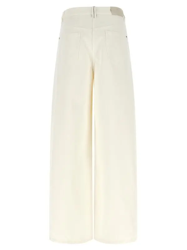 Brunello Cucinelli Wide Barrel Jeans