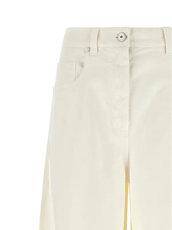 Brunello Cucinelli Wide Barrel Jeans