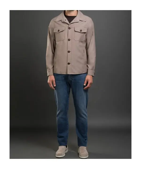 MOORER Dulac Jacquard Overshirt Jacket