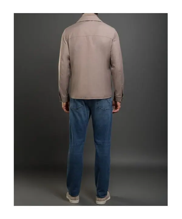 MOORER Dulac Jacquard Overshirt Jacket