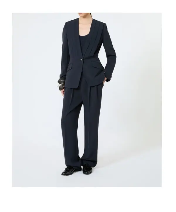 Max Mara Pleated Casual Trousers