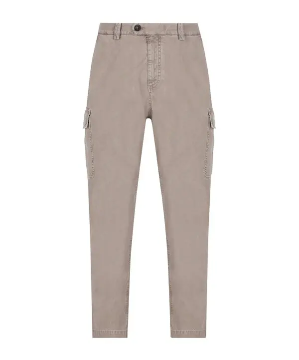 Brunello Cucinelli Cargo Pants With Button Fly - Granite Ash