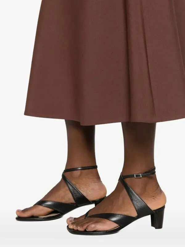 Brunello Cucinelli Elasticated-waist Midi A-line Skirt