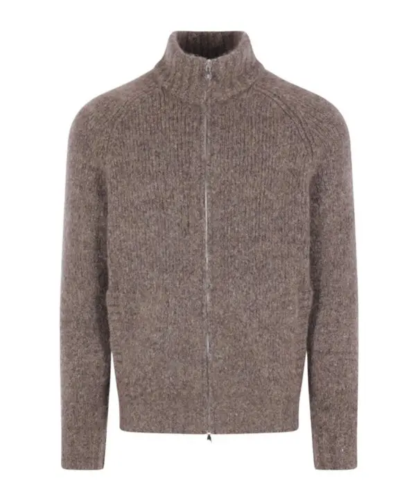 Brunello Cucinelli Long-sleeved Cardigan - Gray