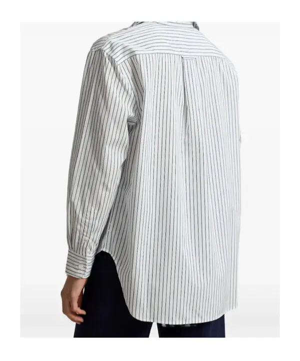 Polo Ralph Lauren Wimbledon Striped Cotton Shirt - White