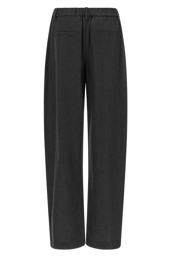 Brunello Cucinelli Monile Double-pleat Trousers