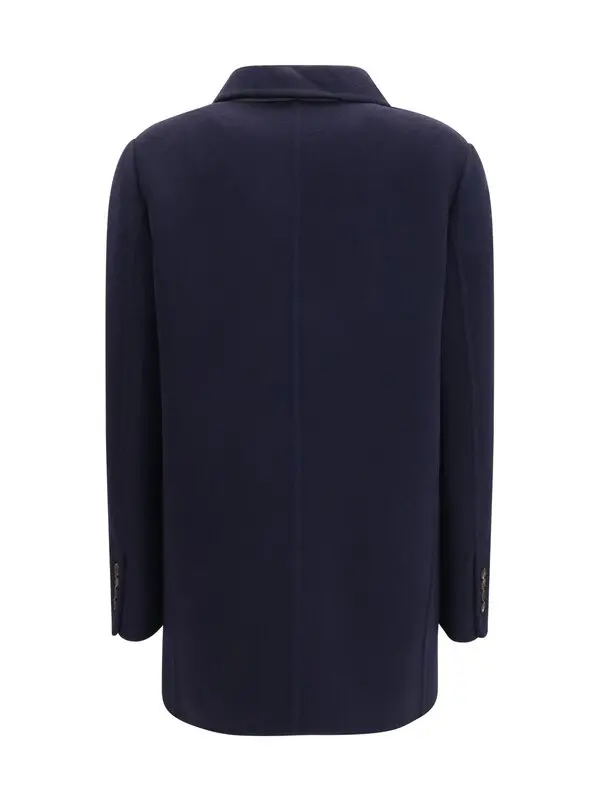 Brunello Cucinelli Single-breasted Merino Wool Jacket