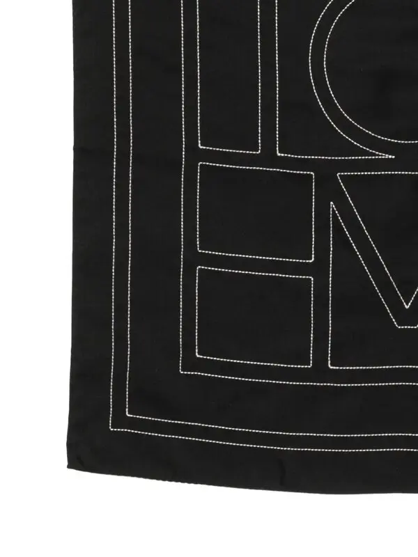 TOTEME Embroidered Silk Scarf