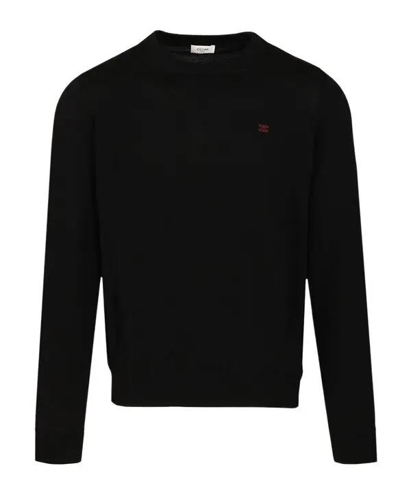 Celine Long-sleeved Knitwear - Black