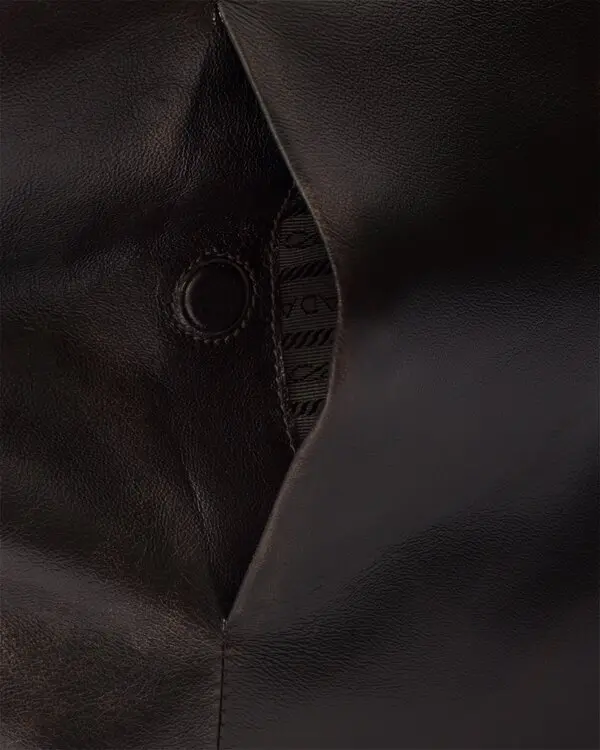 Prada Distressed Nappa Leather Tote Bag