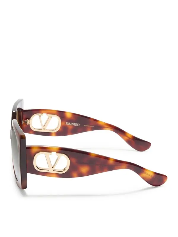 Valentino Garavani Oversized Square Frame Sunglasses