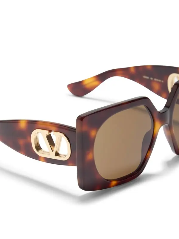 Valentino Garavani Oversized Square Frame Sunglasses
