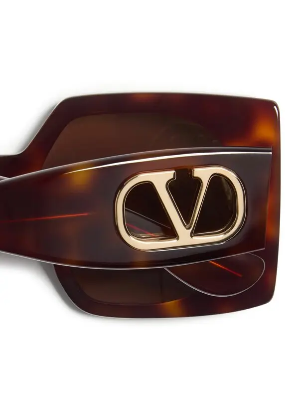 Valentino Garavani Oversized Square Frame Sunglasses
