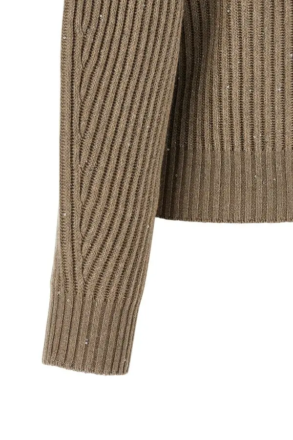 Brunello Cucinelli Crewneck Knitted Sweater