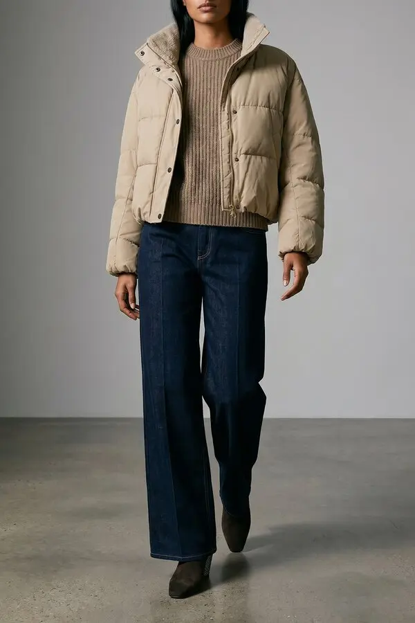 Brunello Cucinelli Crewneck Sweater With Ribbed Detailing