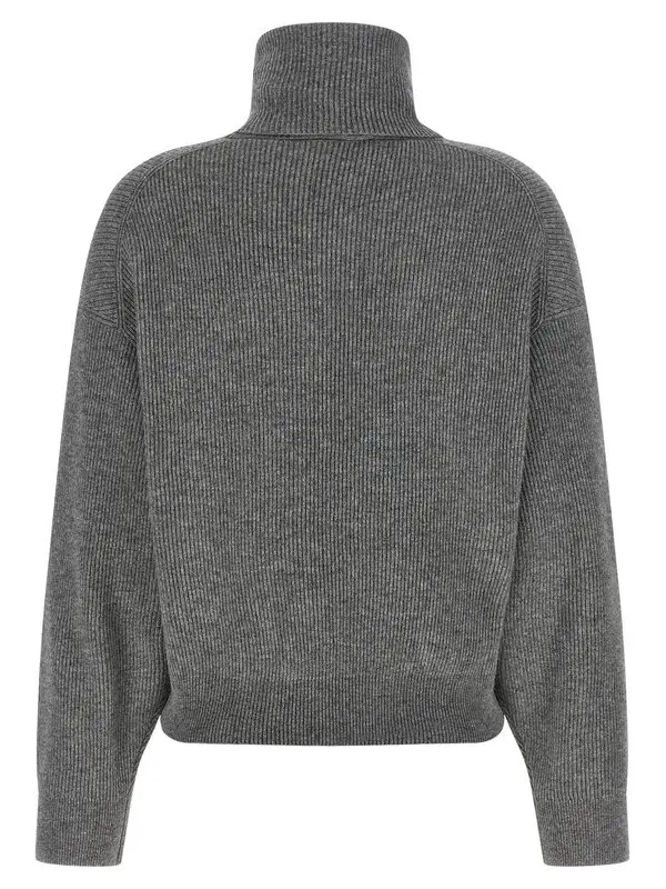 Brunello Cucinelli Monile Ribbed Sweater