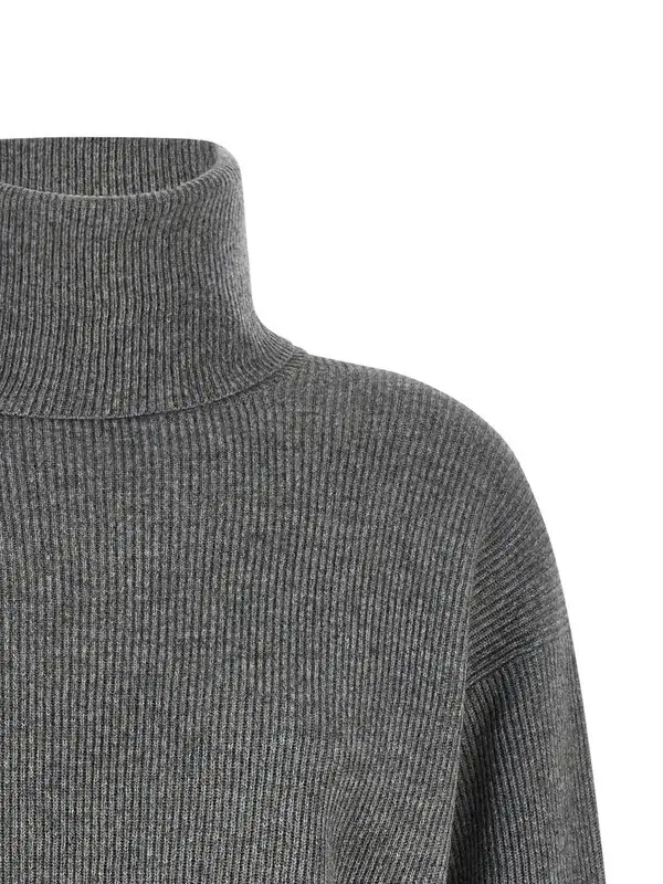 Brunello Cucinelli Monile Ribbed Sweater