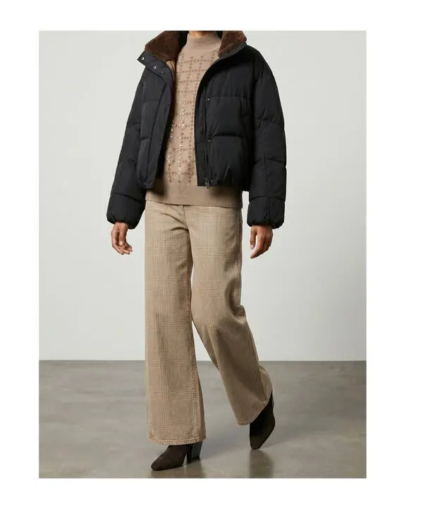 Brunello Cucinelli Monile-detail Wide Barrel Jeans