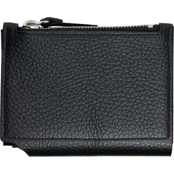 Givenchy Fold Wallet In Grained Leather