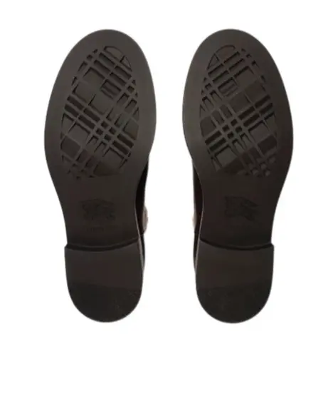 Burberry Leather Pembroke Boots